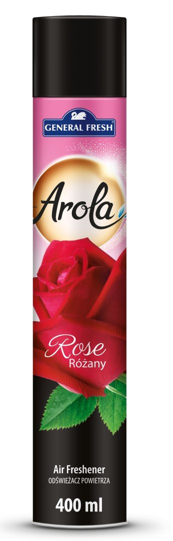 Odświeżacz powietrza AROLA Spray 400ml róża GENERAL FRESH 09059 ...